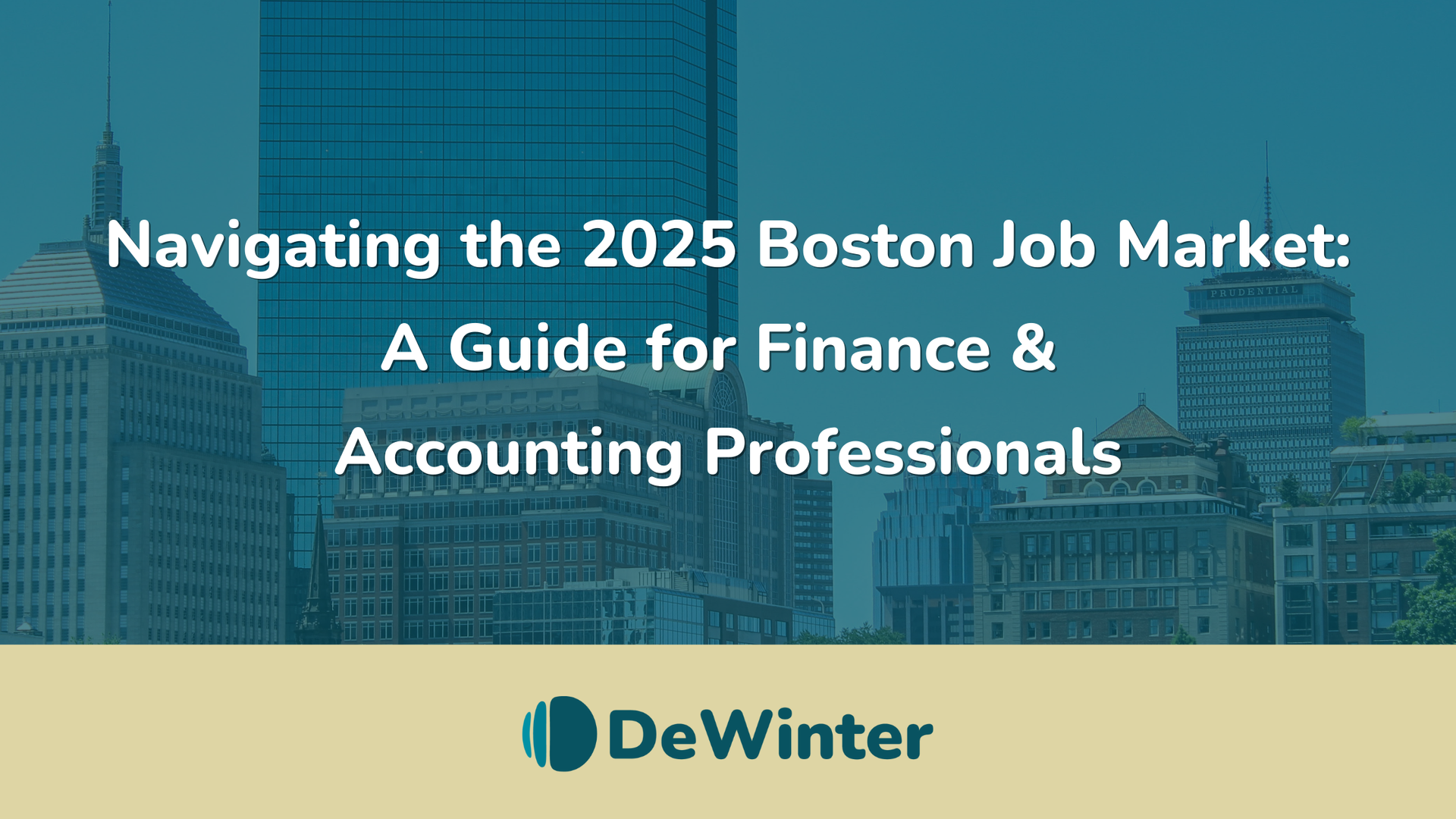 Tips for the 2025 Boston Finance & Accounting Job Market