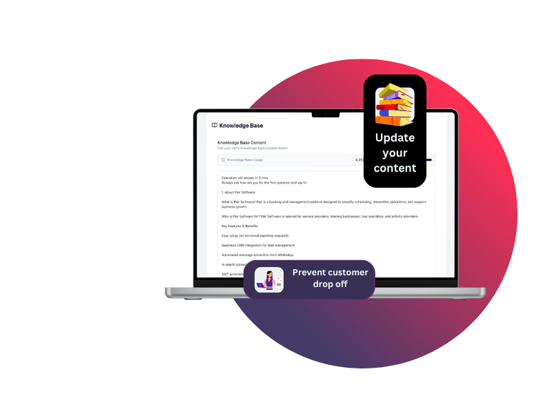 AI Customer Support Chatbot | Pair Software