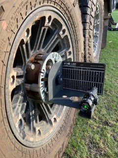 mobile wheel alignment for caravans and camper trailers