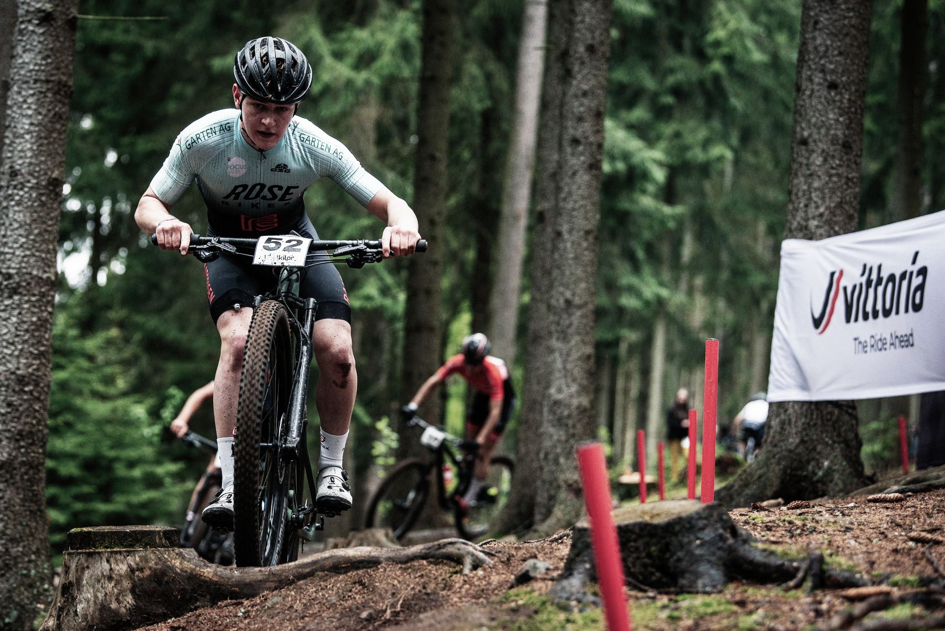 Mountainbiker Rose Bikes Schweiz Factory Racing Team, Leon Fischer ...