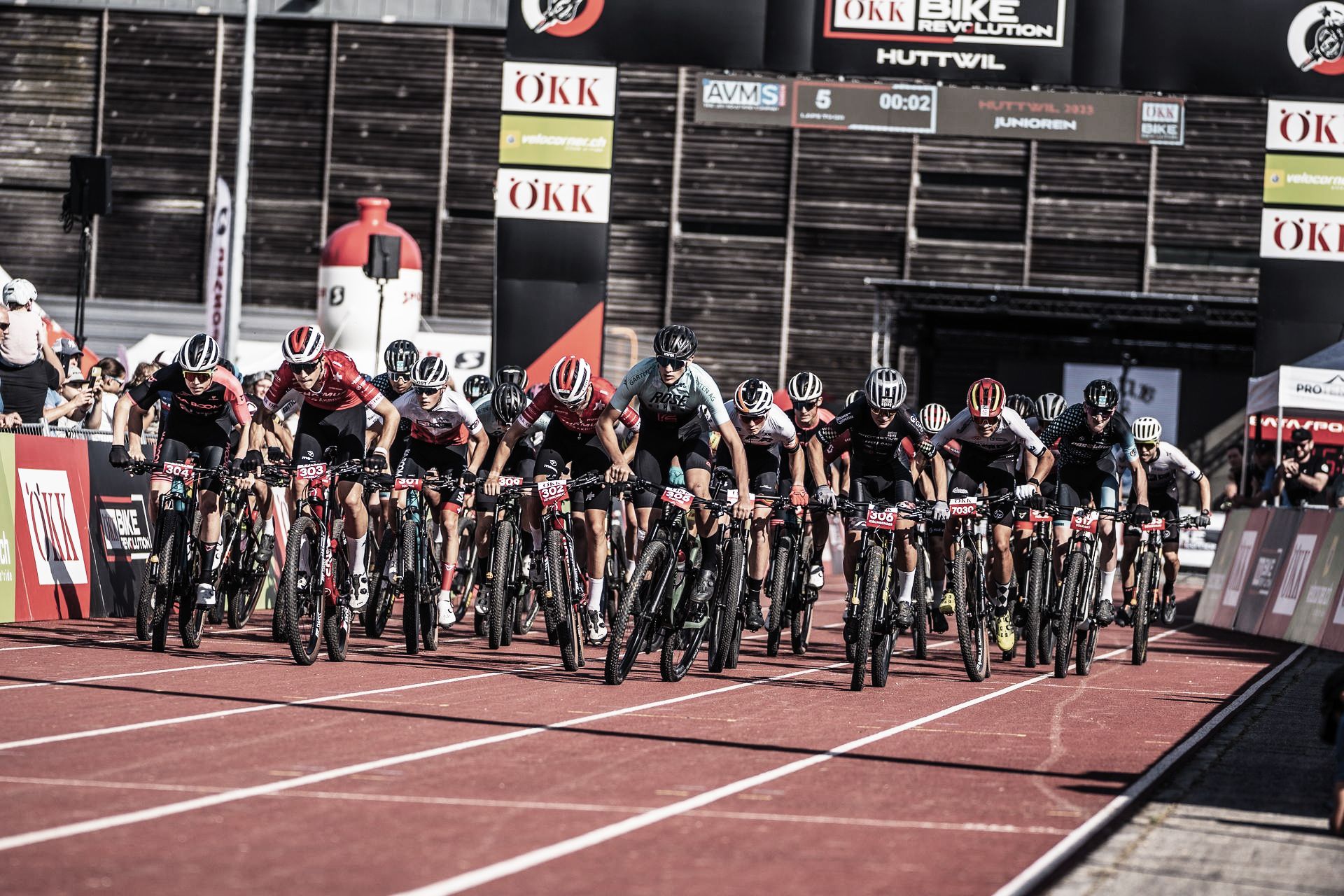 Mountainbiker Rose Bikes Schweiz Factory Racing Team, Leon Fischer ...