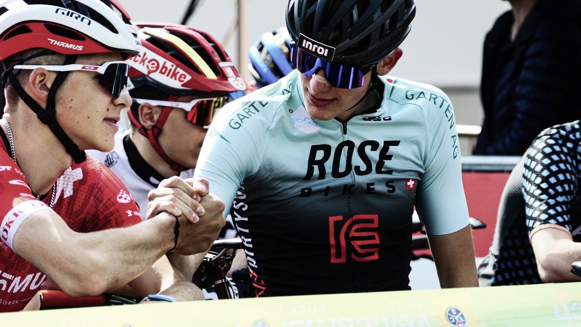 Mountainbiker Rose Bikes Schweiz Factory Racing Team, Leon Fischer ...