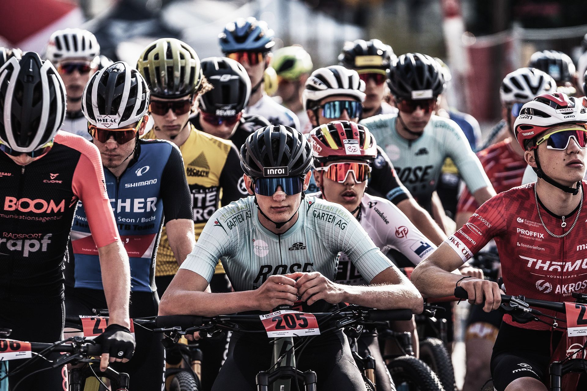 Rose Bikes Schweiz Racing, Leon Fischer, Timon Minder, Joel Blum, Lars ...