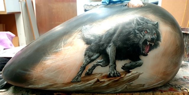 Bespoke Motorcycle Respray Services on the NSW Coast