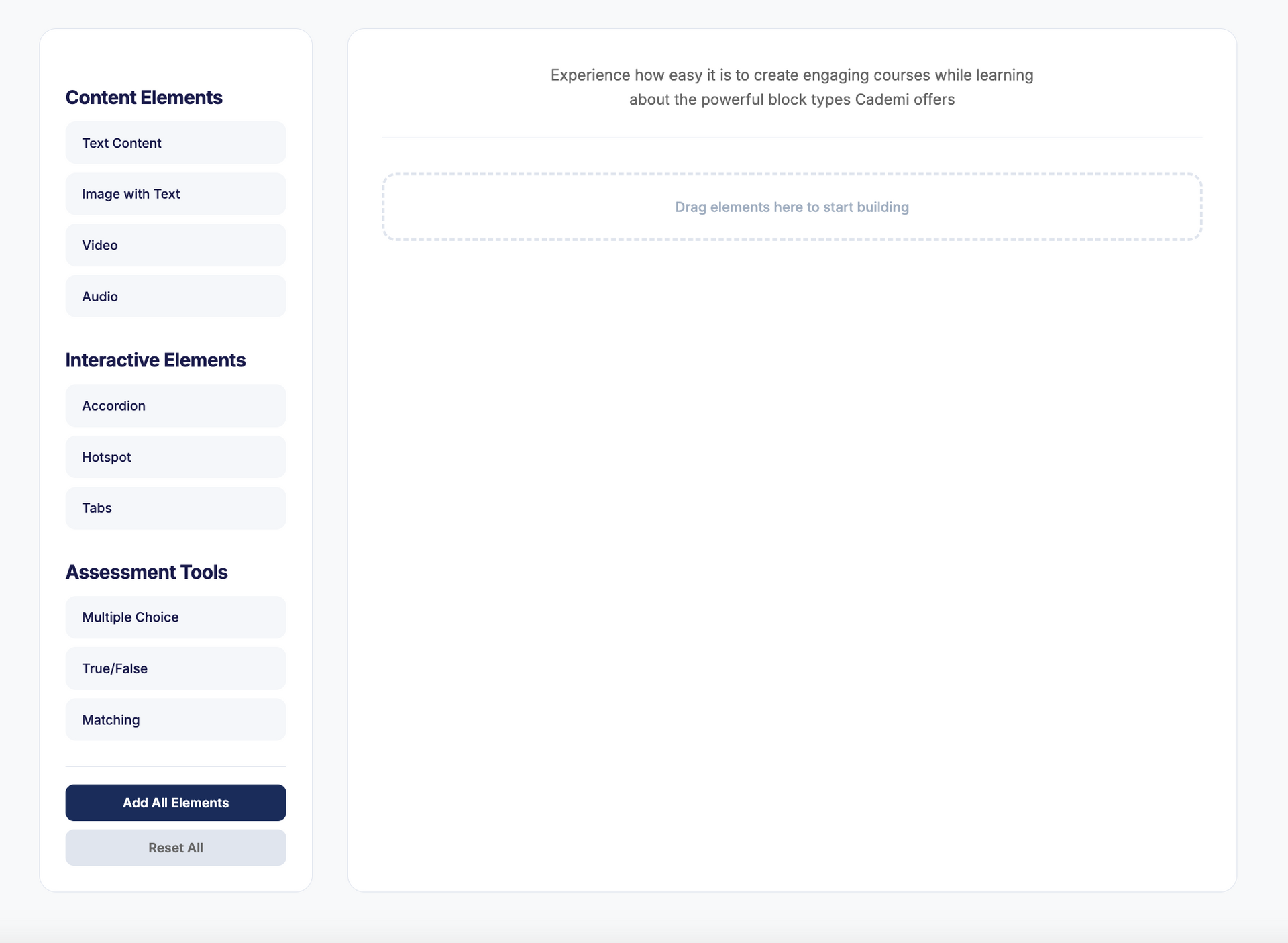 LMS Features | Cademi Holistic Learning Management System