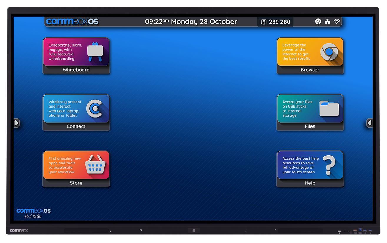 Commbox Interactive Panels for Education