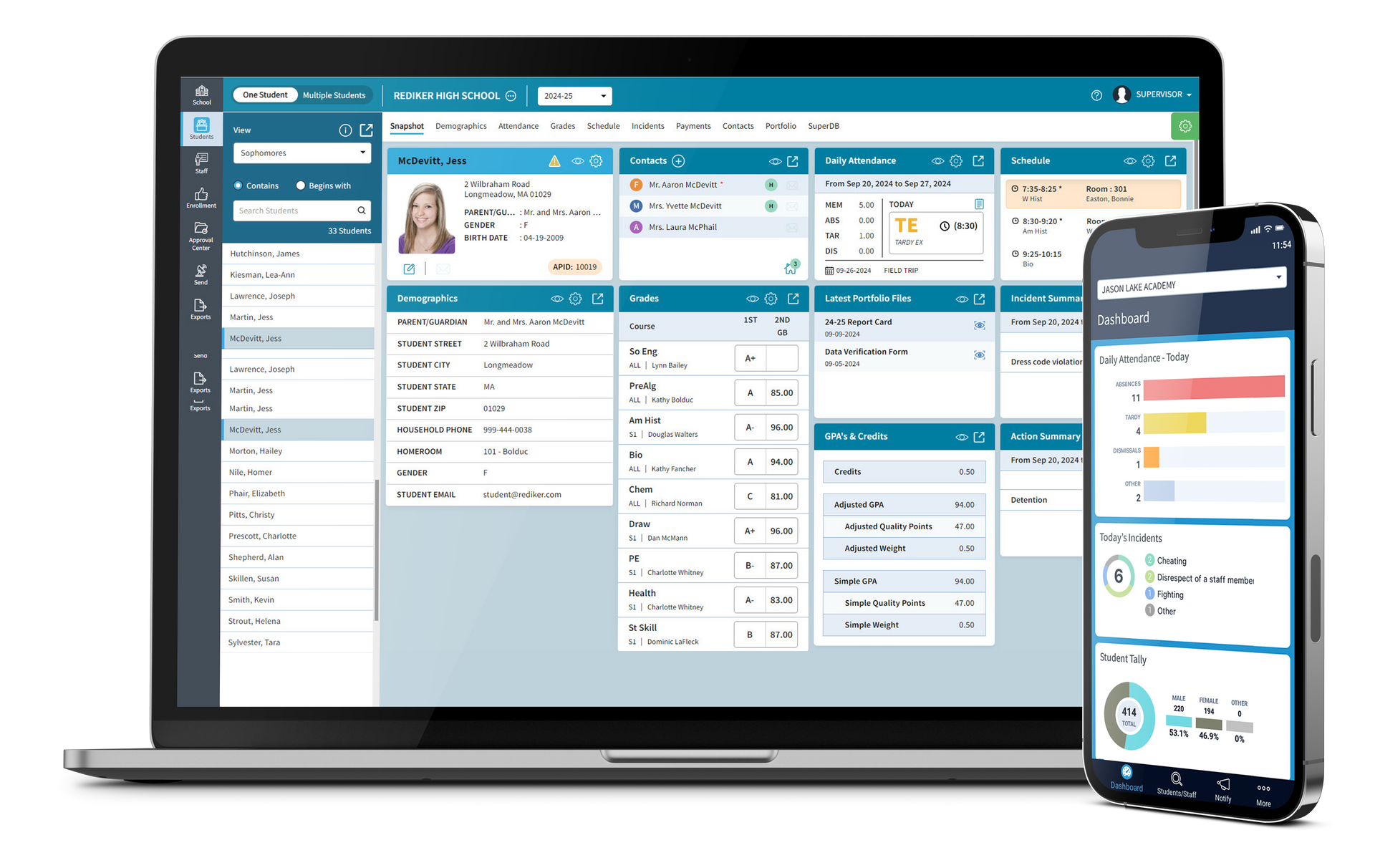 AdminPlus Student Information System - Get Started | Rediker Software