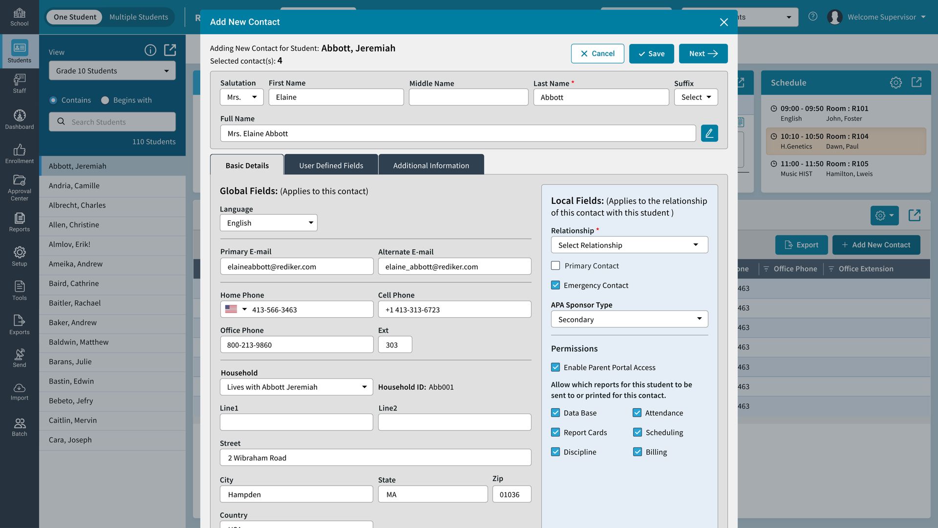Software for student database management | Rediker Software