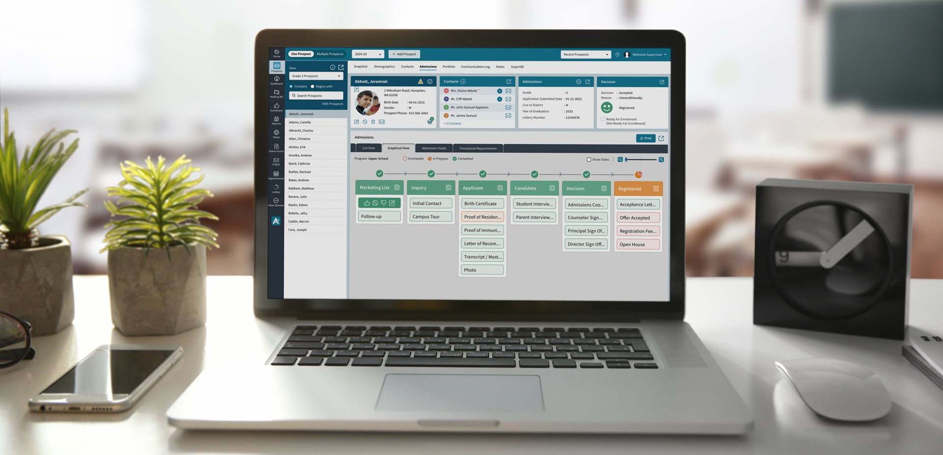 Rediker Announces New Version of AdmissionsPlus for K-12 Schools