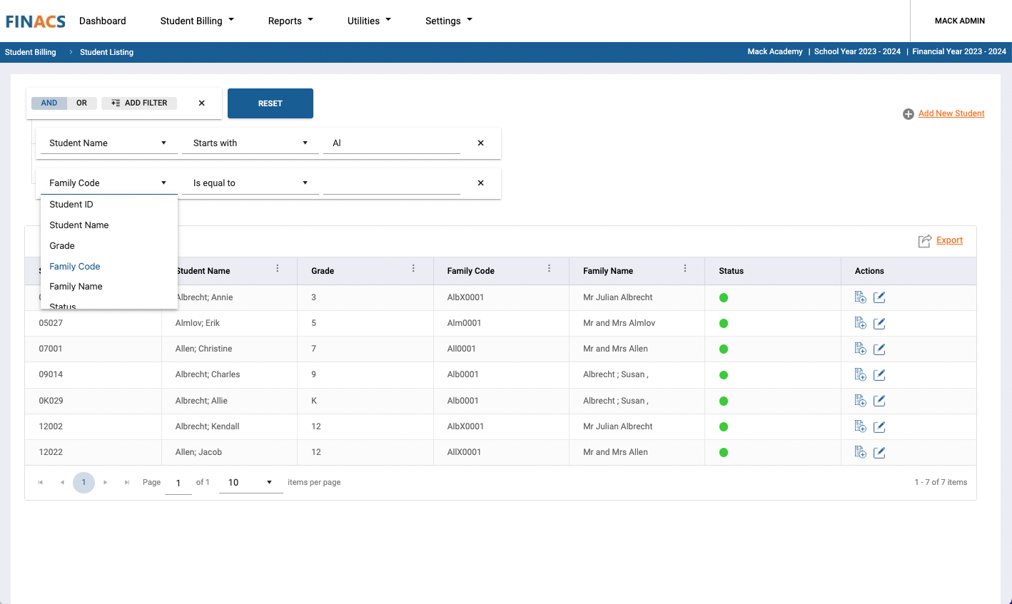 Online Student Billing Software for Schools | Rediker Software