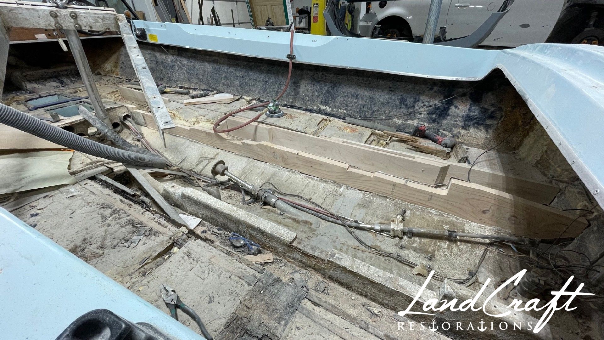 Boat Restoration Photos Before and After – LandCraft Marine