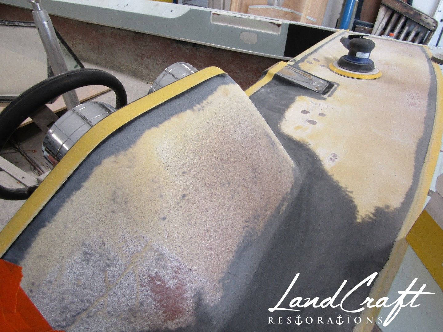 Boat Restoration Photos Before and After – LandCraft Marine