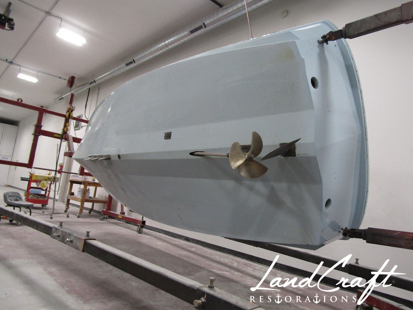 Boat Restoration Photos Before and After – LandCraft Marine
