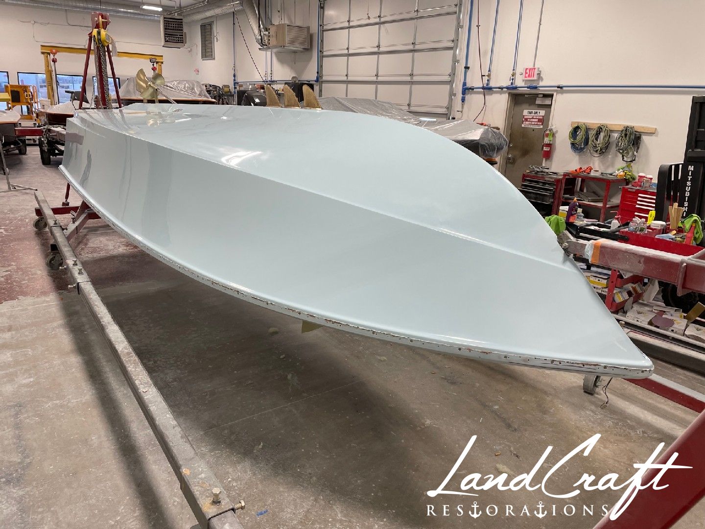 Boat Restoration Photos Before and After – LandCraft Marine