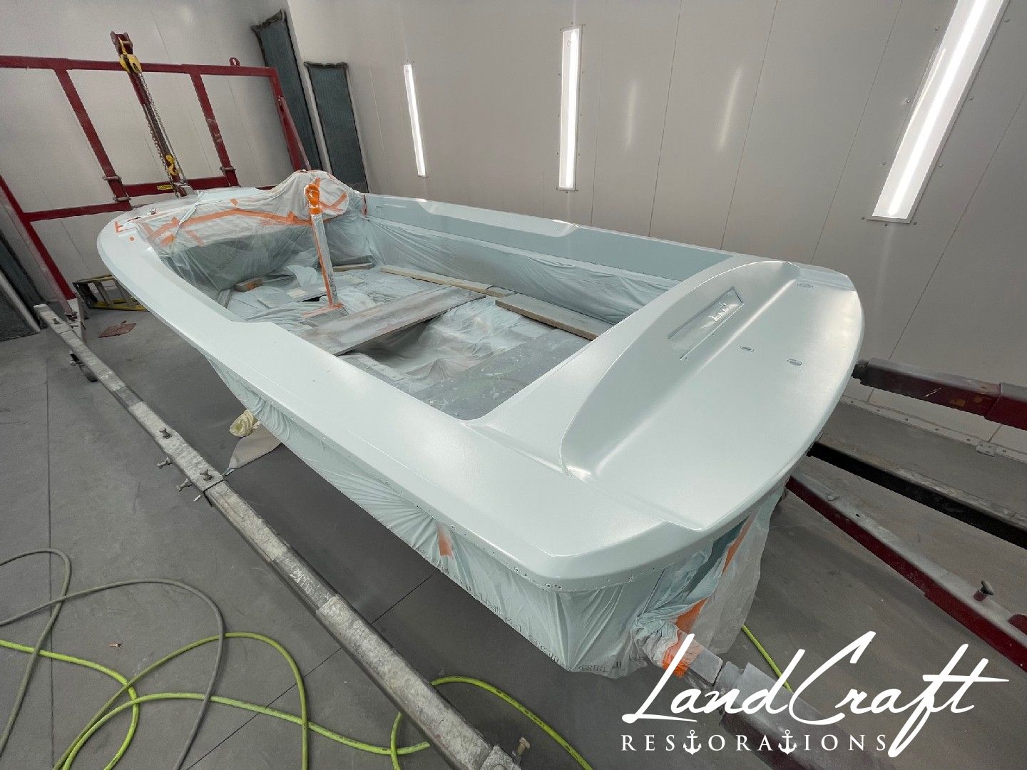 Boat Restoration Photos Before and After – LandCraft Marine
