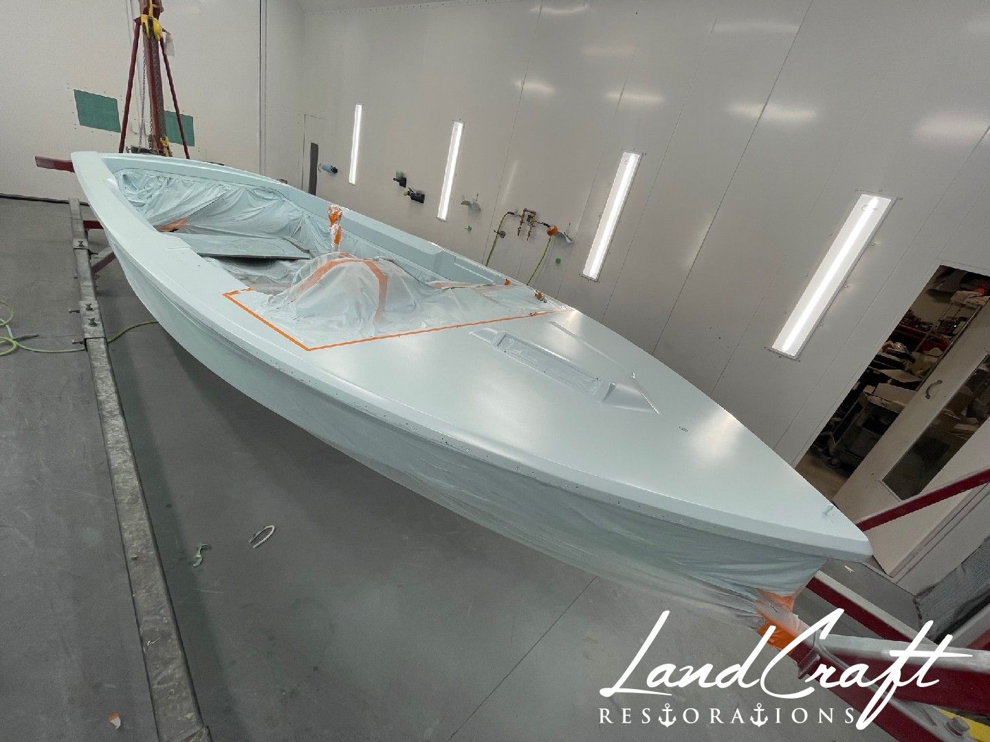 Boat Restoration Photos Before and After – LandCraft Marine