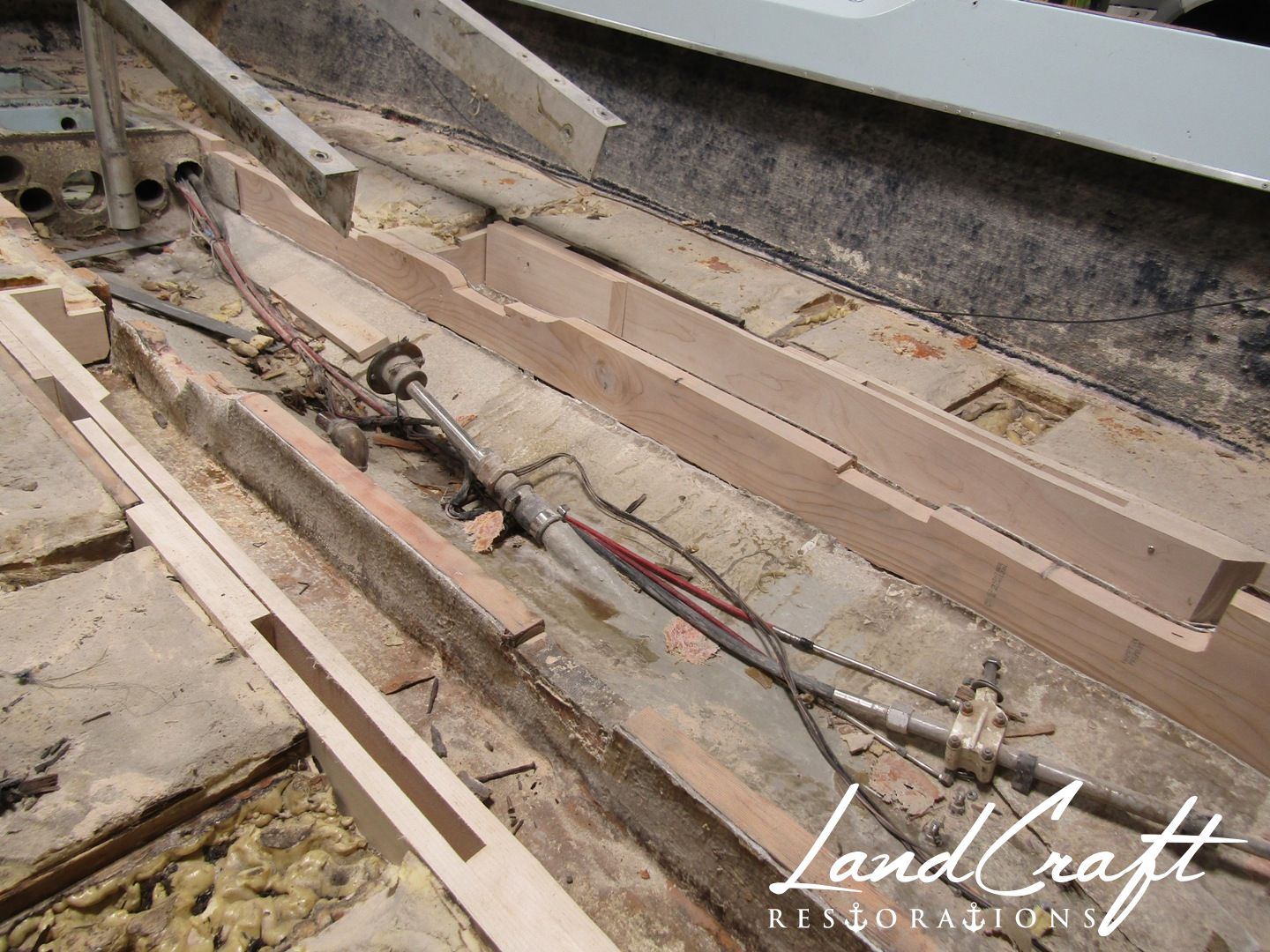 Boat Restoration Photos Before and After – LandCraft Marine