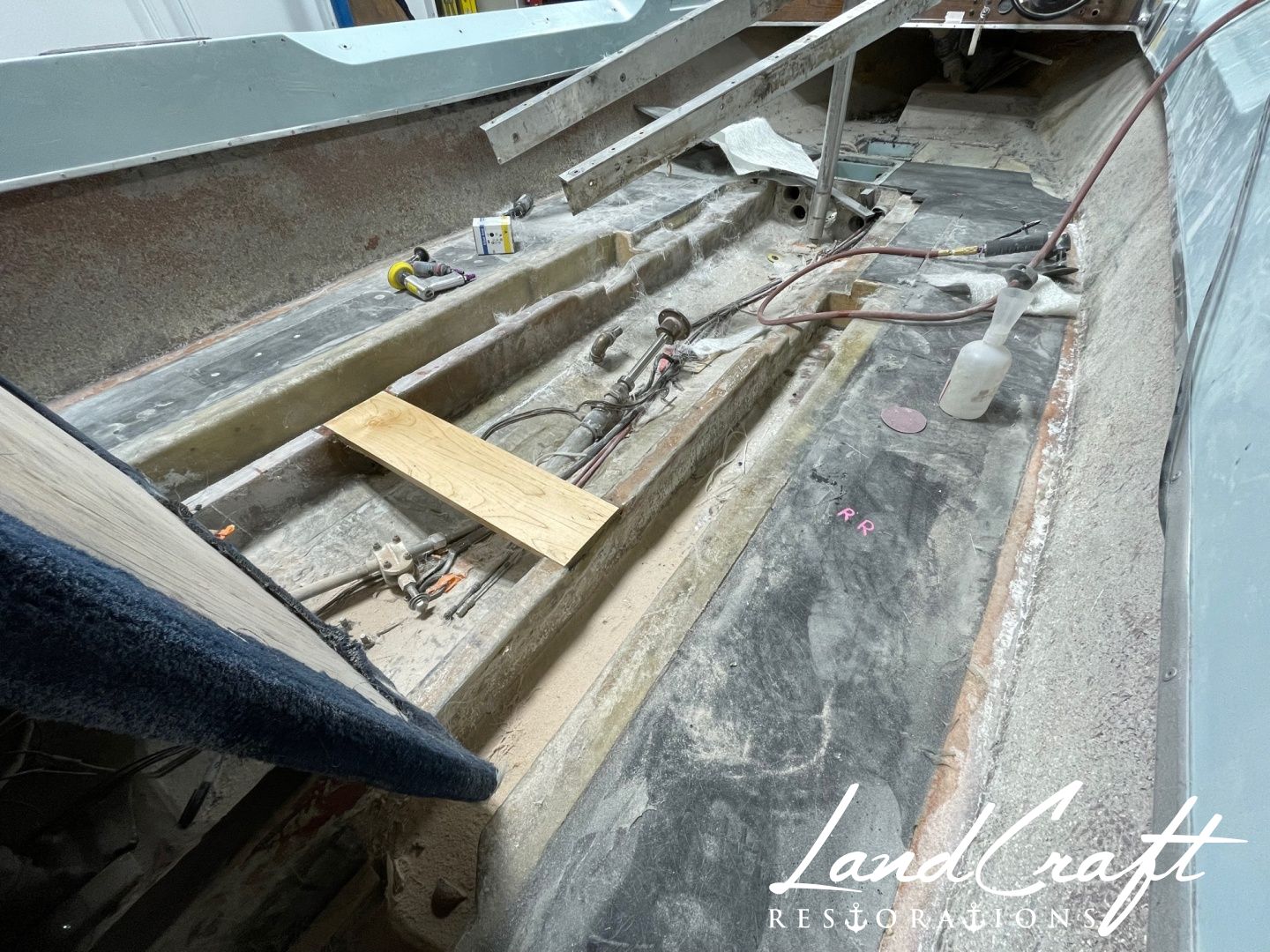 Boat Restoration Photos Before and After – LandCraft Marine