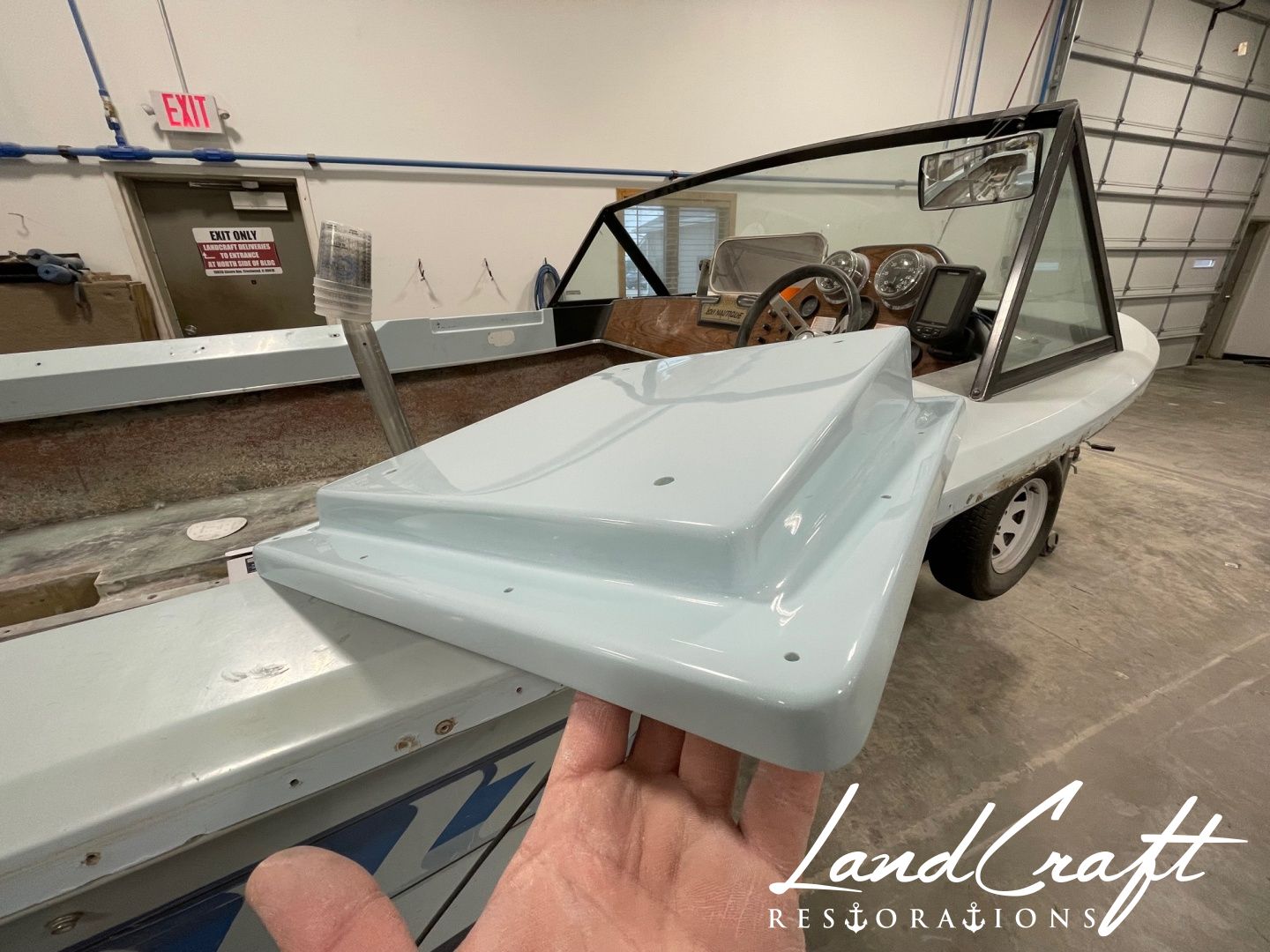 Boat Restoration Photos Before and After – LandCraft Marine