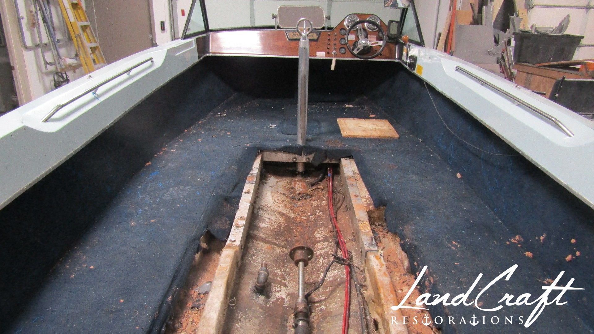Boat Restoration Photos Before and After – LandCraft Marine