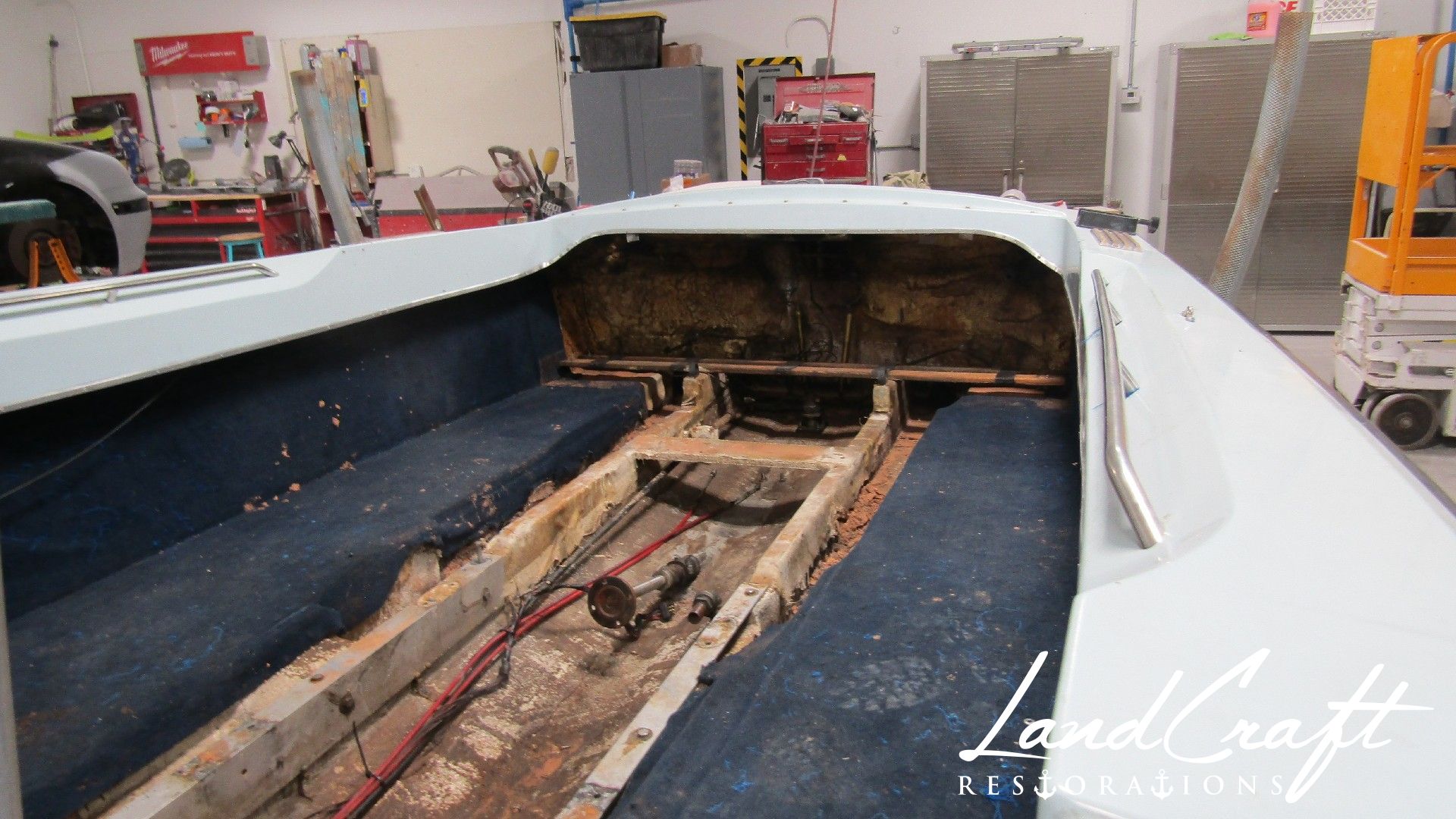 Boat Restoration Photos Before and After – LandCraft Marine