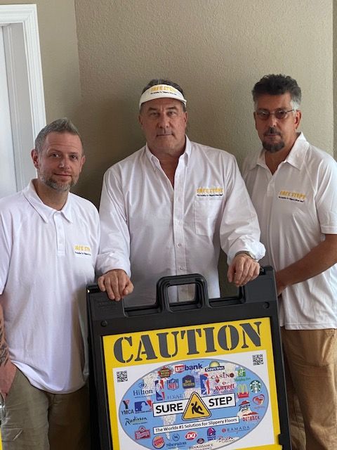 Non-Slip Floor Solutions | Product Demonstrations | Sure Step Non-Slip