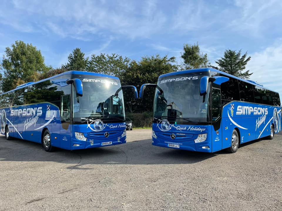 Simpson's Coaches, coach hire in Aberdeen & Aberdeenshire