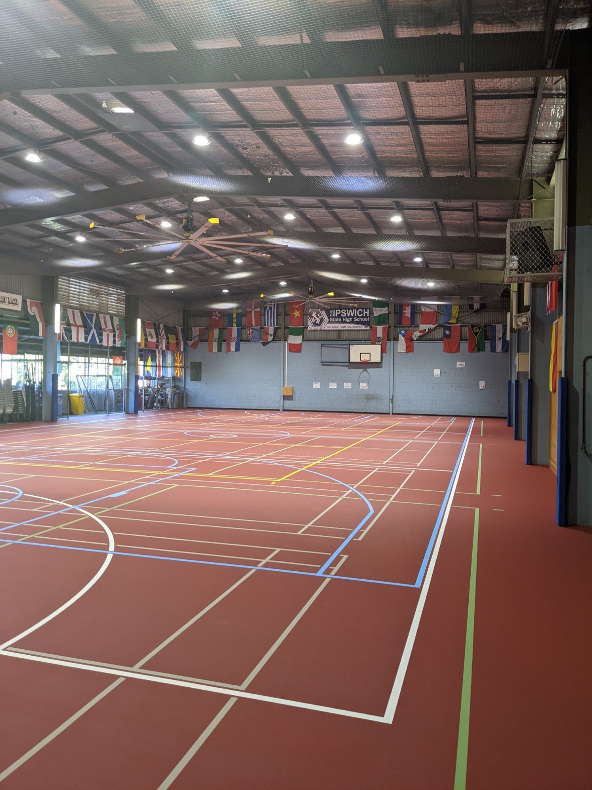 Polyurethane Sports Flooring for Schools & Indoor Sport Halls | Aura Sport