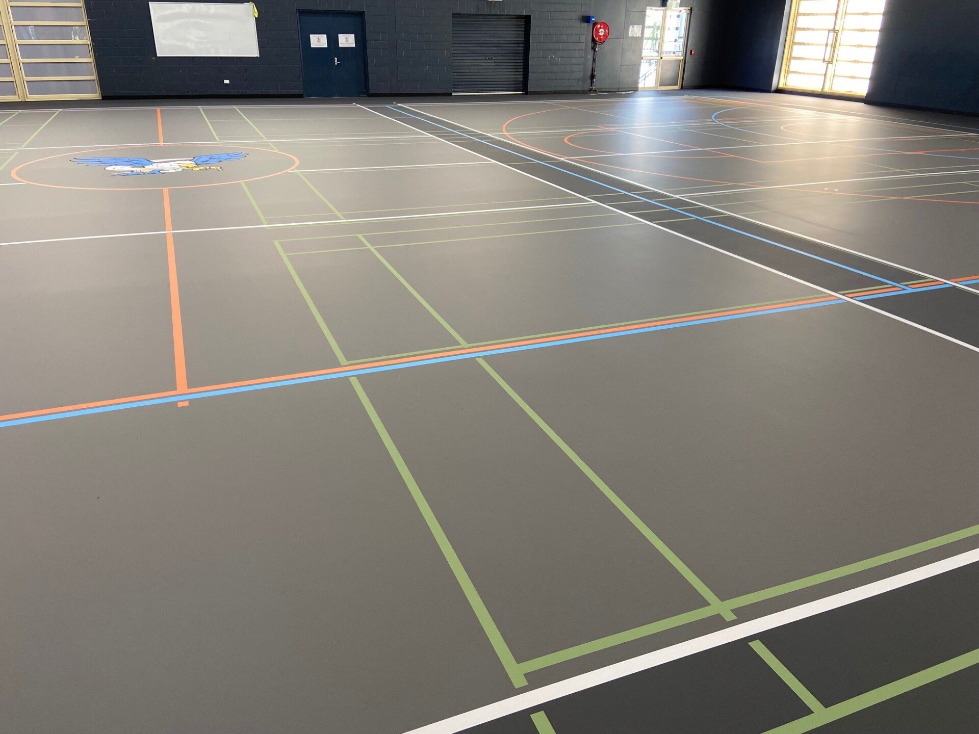 Polyurethane Sports Flooring for Schools & Indoor Sport Halls | Aura Sport
