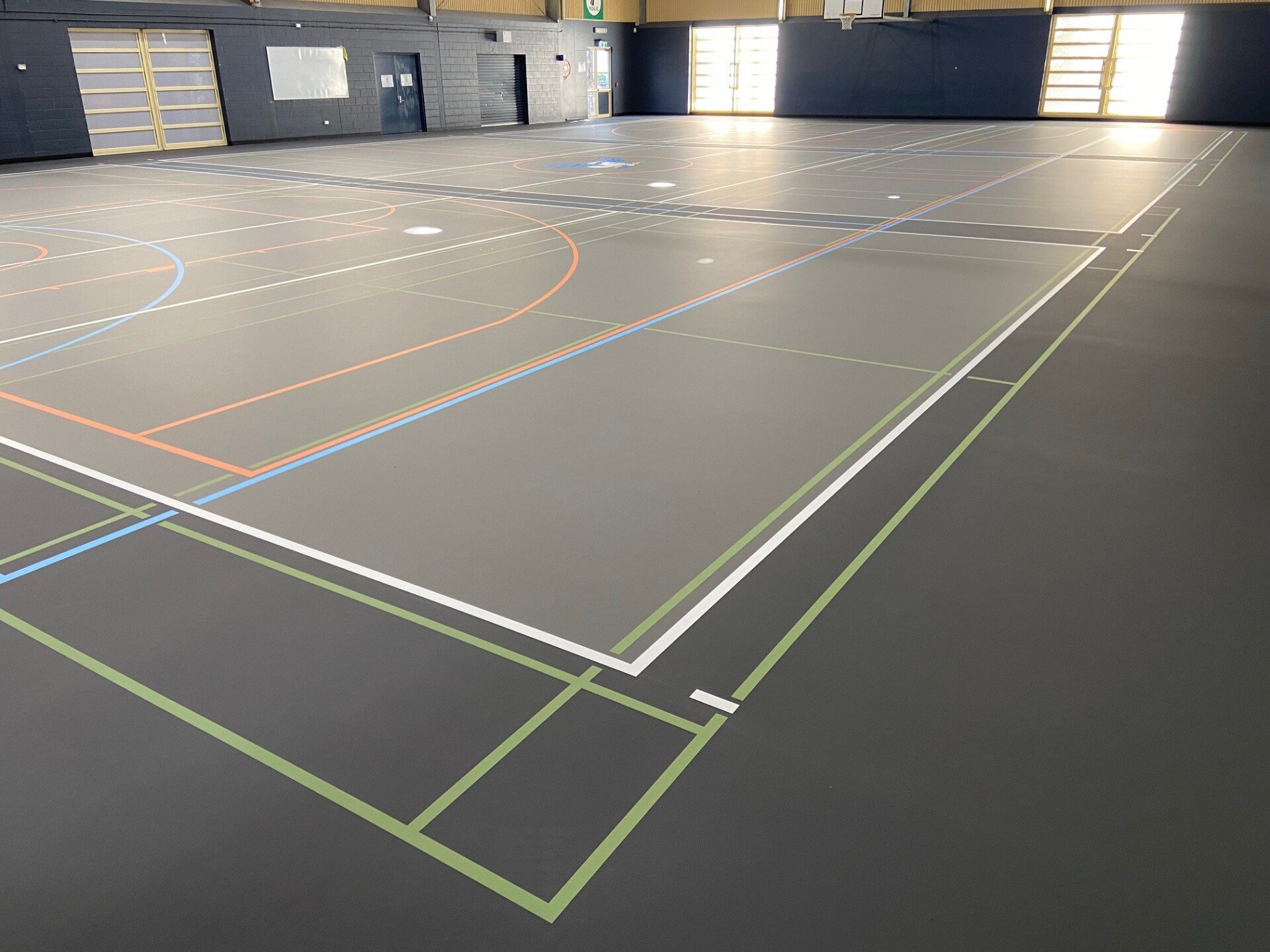 Polyurethane Sports Flooring for Schools & Indoor Sport Halls | Aura Sport