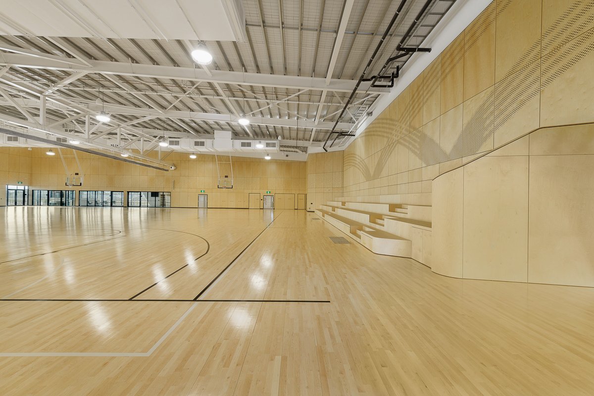 Strip Timber Sports Flooring | Basketball Court, Netball Court | Aura Sport