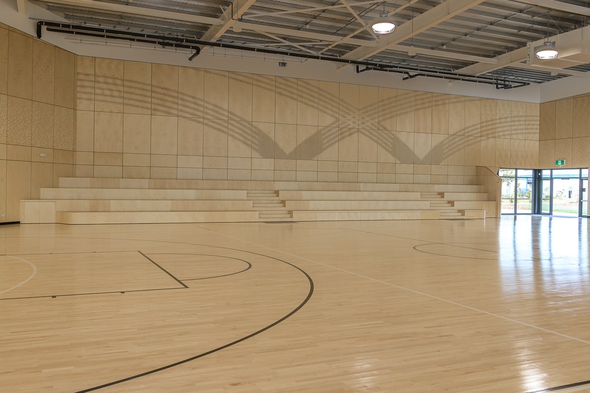 Strip Timber Sports Flooring | Basketball Court, Netball Court | Aura Sport