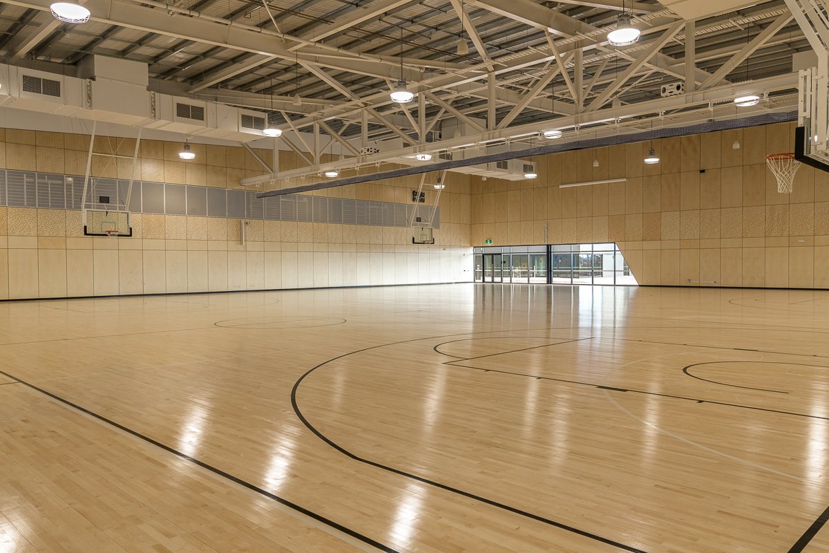 Strip Timber Sports Flooring | Basketball Court, Netball Court | Aura Sport