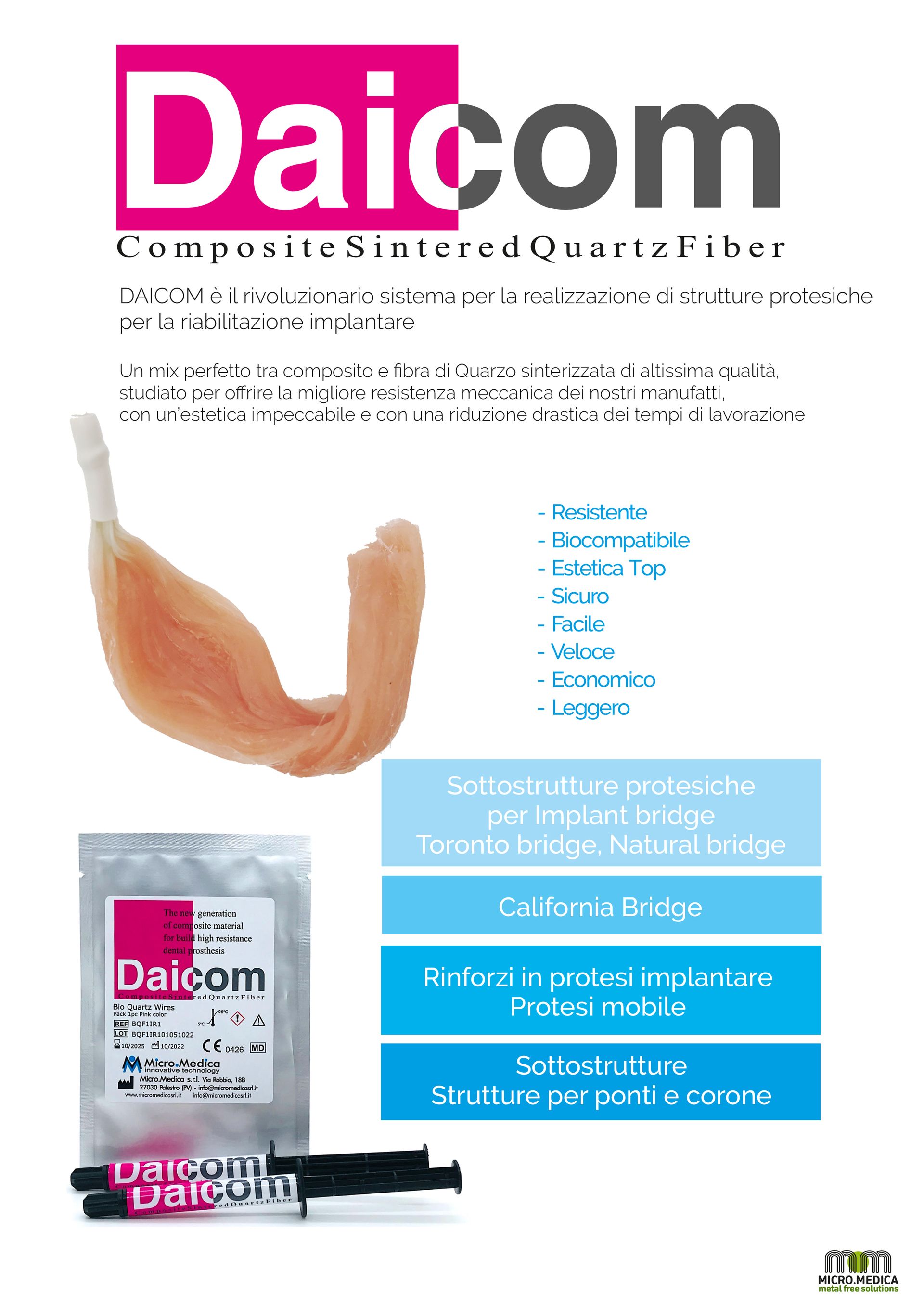 Daicom ortodontici - Palestro (PV) - Micro Medica