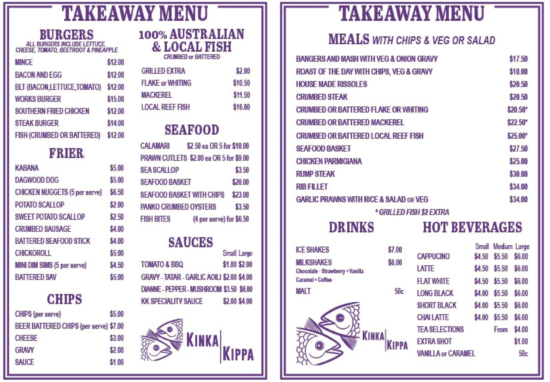 Kinka Kippa | Takeaway in Kinka Beach