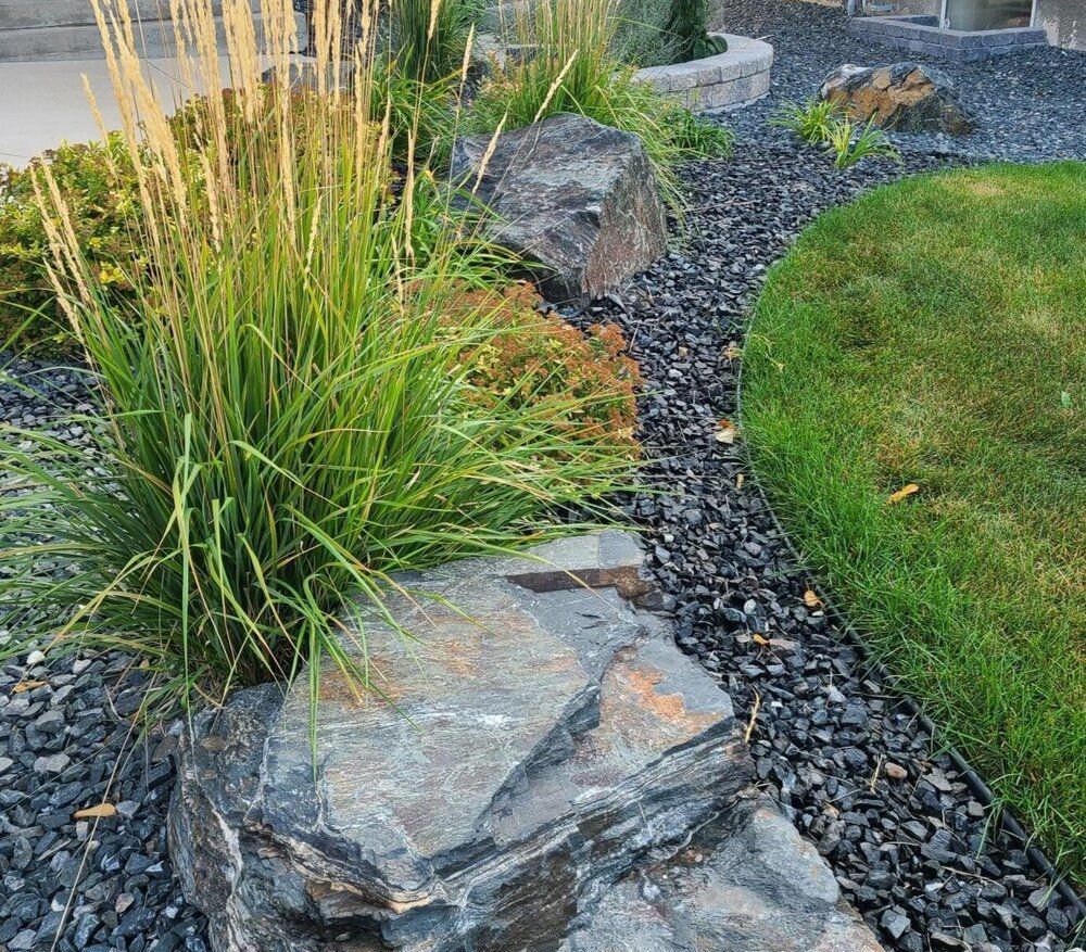 Decorative Boulder Winnipeg MB, Landscape Rock Installation