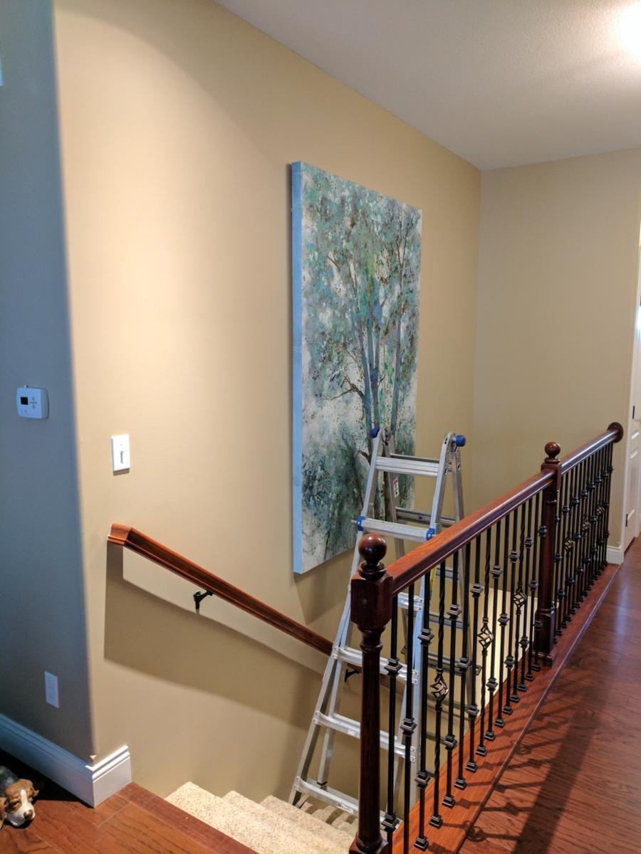 Professional Art Hanging Service in KC Art Installation