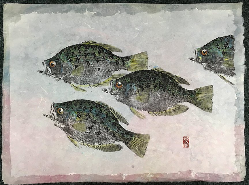 Nov 14 - Japanese Fish Printing workshop