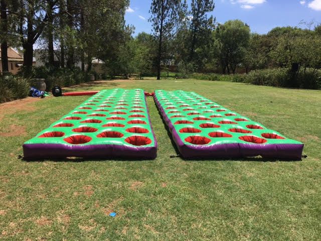 Wipe Out Warrior Race Inflatables | SA Inflatables
