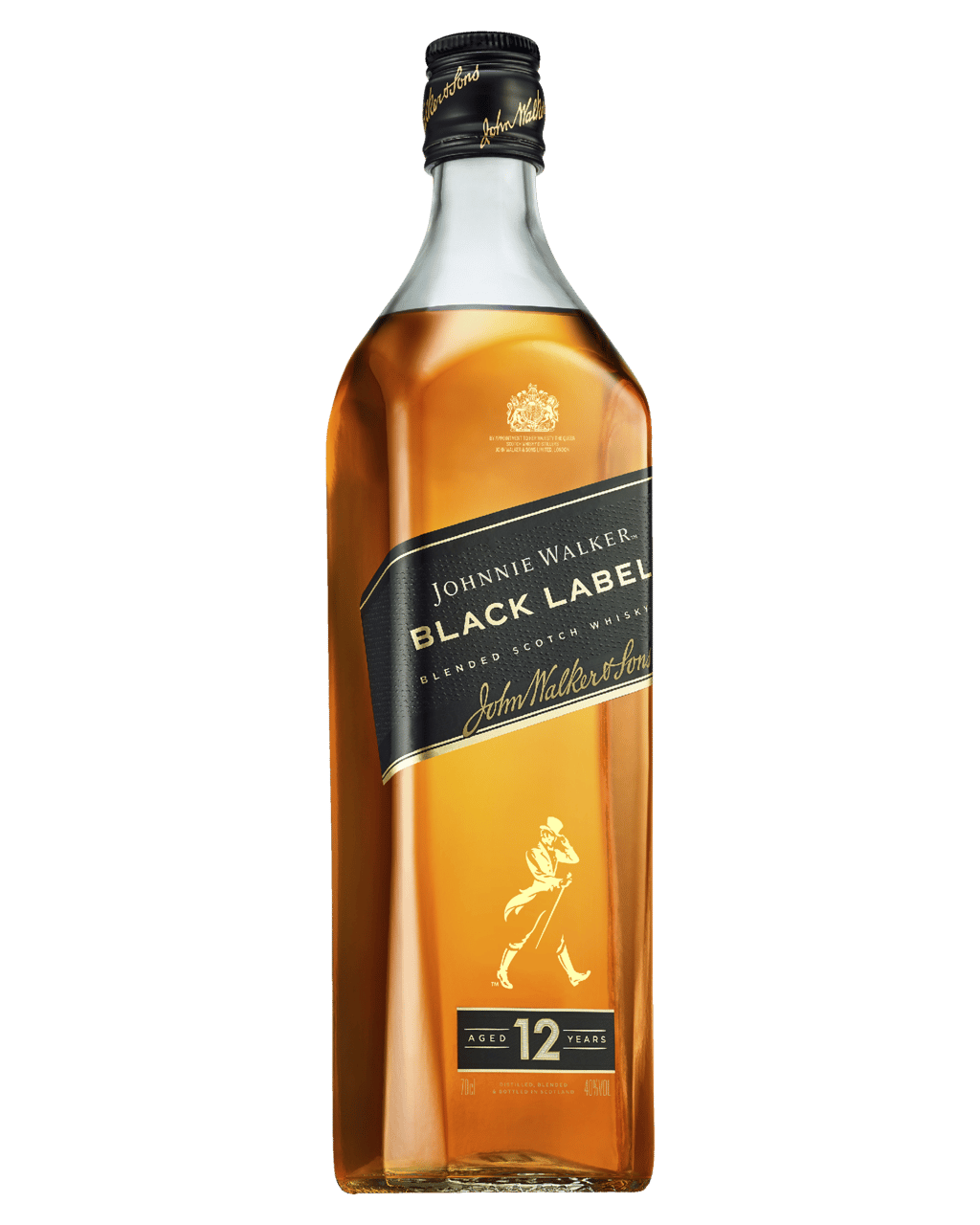 Johnnie Walker Black Label 12 Year Old Blended Scotch Whisky 700mL