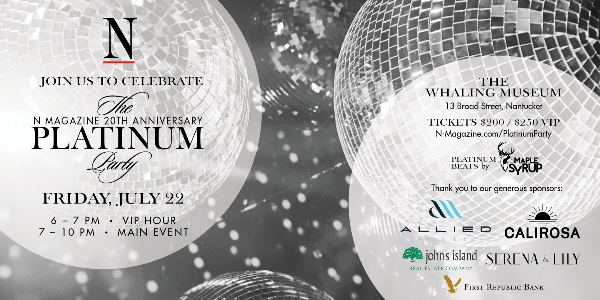 Platinum Party | Nantucket Magazine