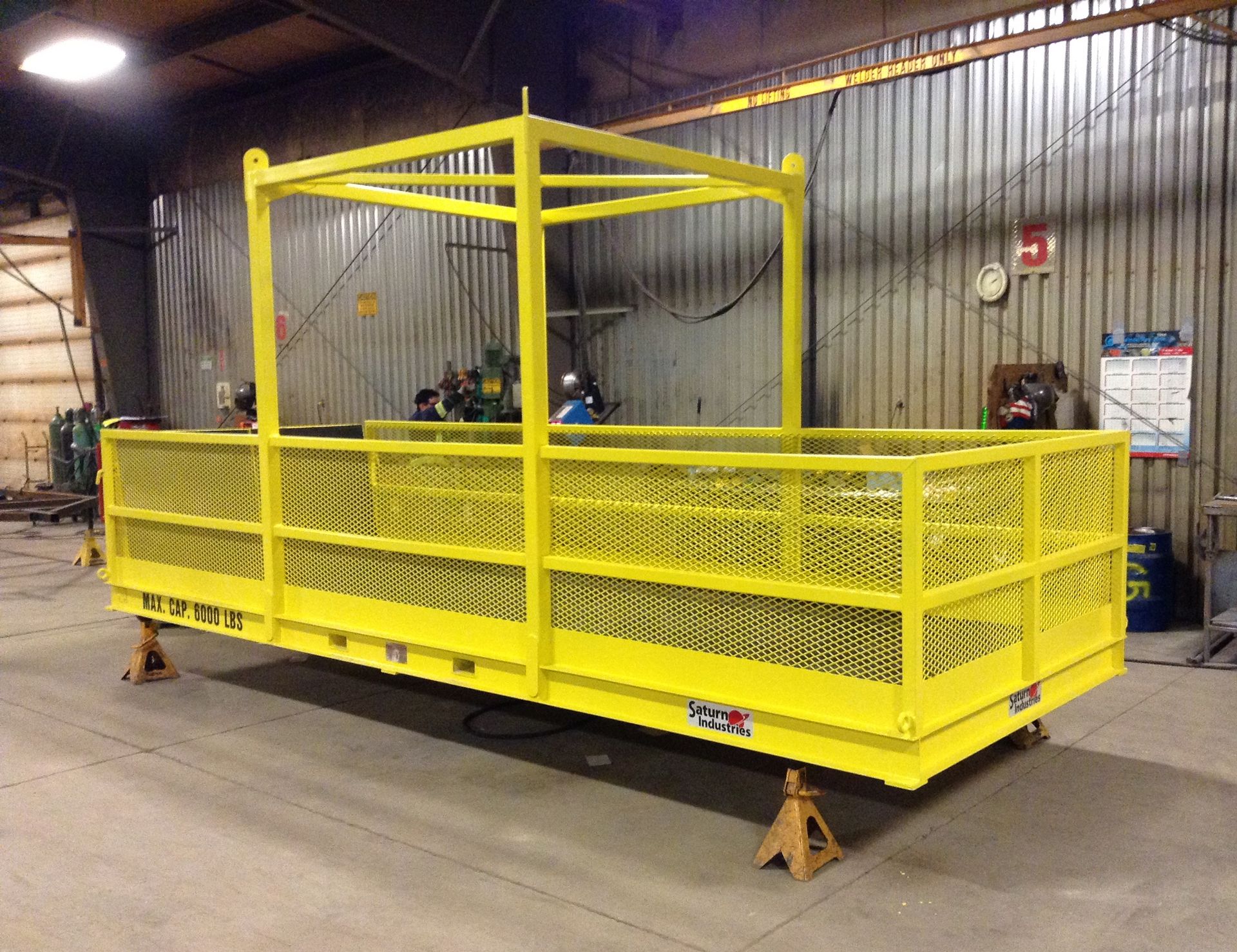 Forklift Baskets | Saturn Industries | Winnipeg