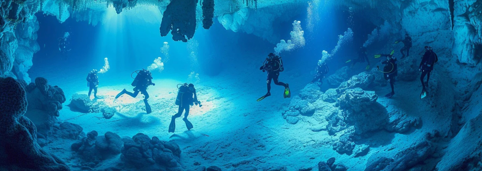 The most extreme sport: cave diving