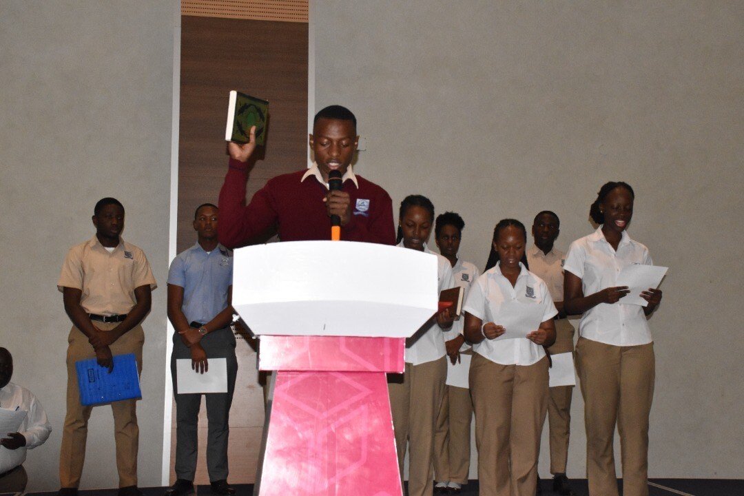 NEW STUDENT COUNCIL 2022/23 SWEARING-IN CEREMONY