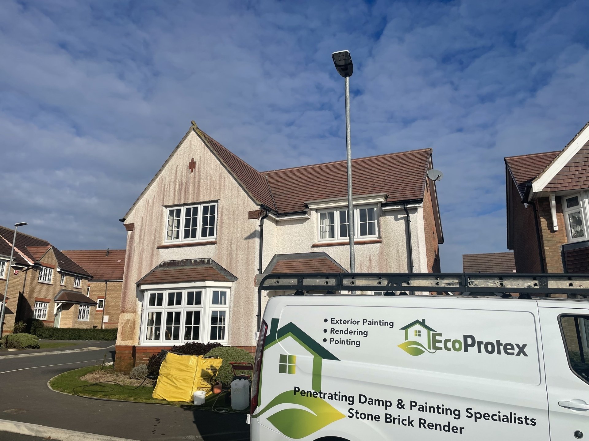 Render Cleaning & Protection Work in Somerset and Devon | EcoProtex