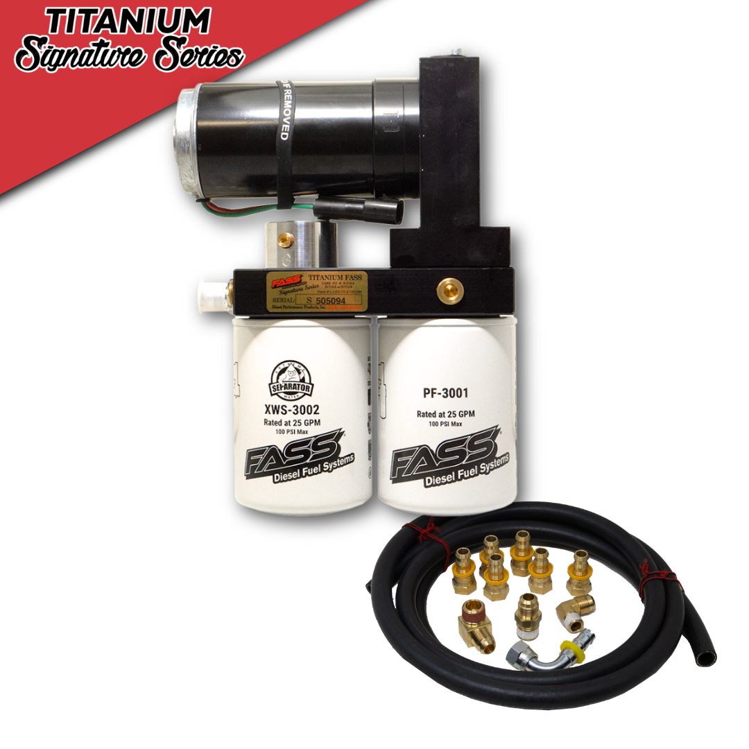 FASS Product Manuals | FASS Diesel Fuel Systems