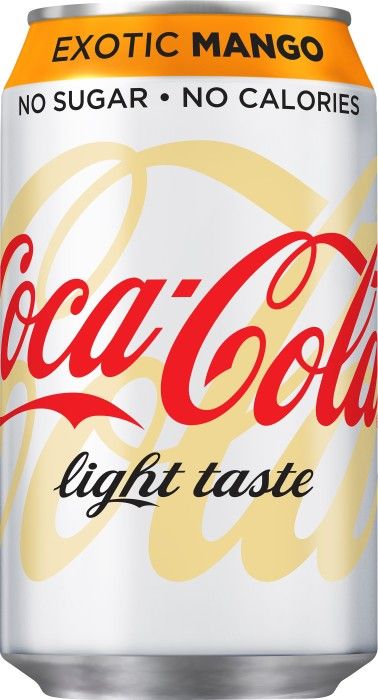 Coca-Cola Light comes with a new design and mango flavor