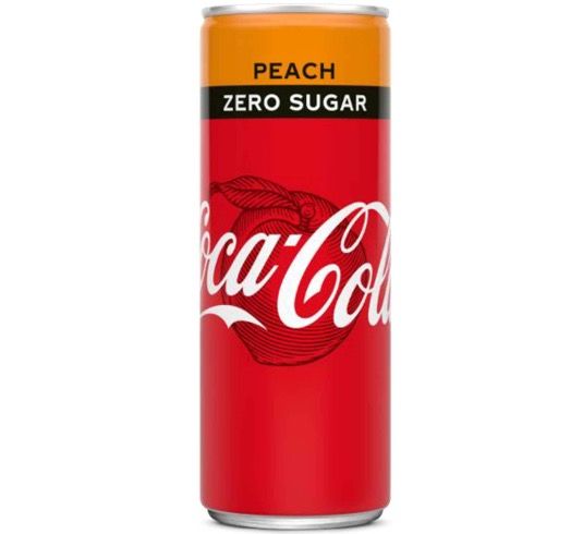 Coca-Cola Zero Sugar Peach (Coke Zero) | 🥤 Cola-Zero.com