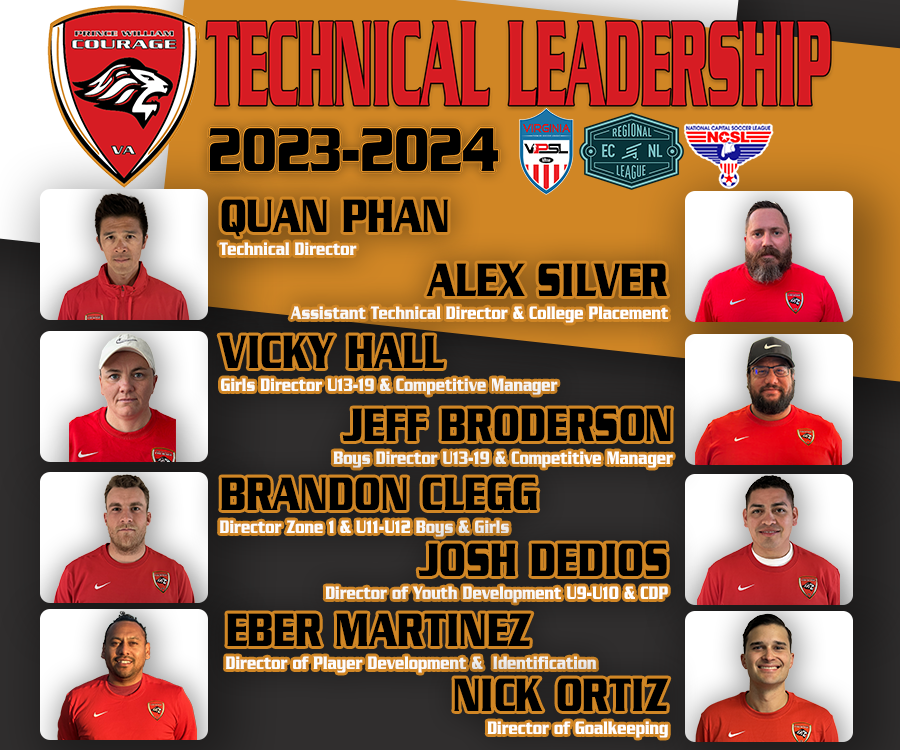 Courage Add To The Club Leadership Staff