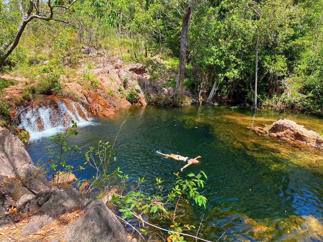 Camping at Walker Creek in Litchfield